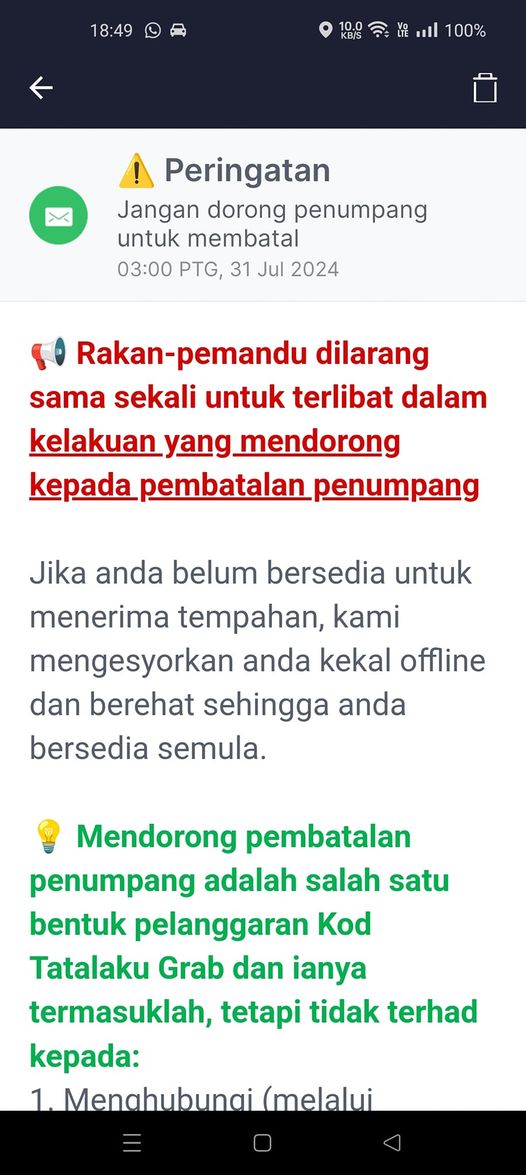 Pemandu e-Hailing Jadi Mangsa – Dunia E-Hailing & P-Hailing