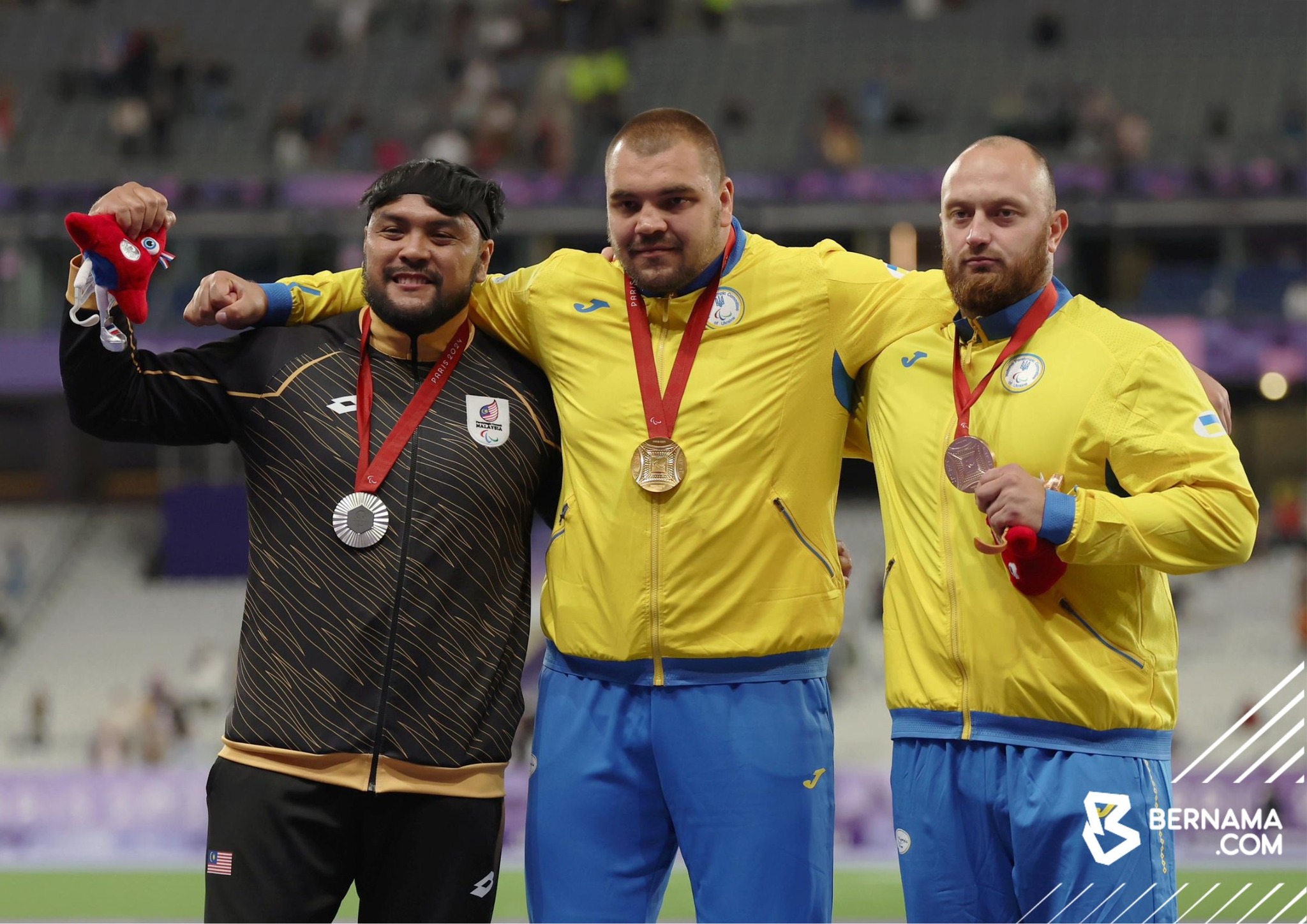 Malaysia raih Pingat Perak acara lontar peluru Paralimpik Paris 2024 ...